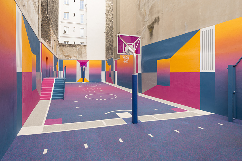 Nothin’ But Net: 12 Slam Dunk Artistic Basketball Court Designs ...