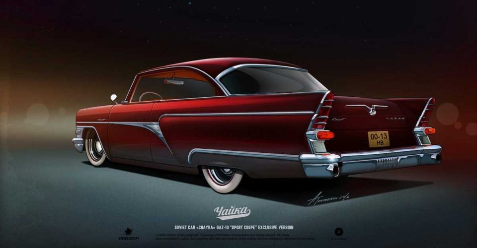 Russia Hour Traffic: Andrey Tkachenko’s Soviet Car Concepts - WebUrbanist