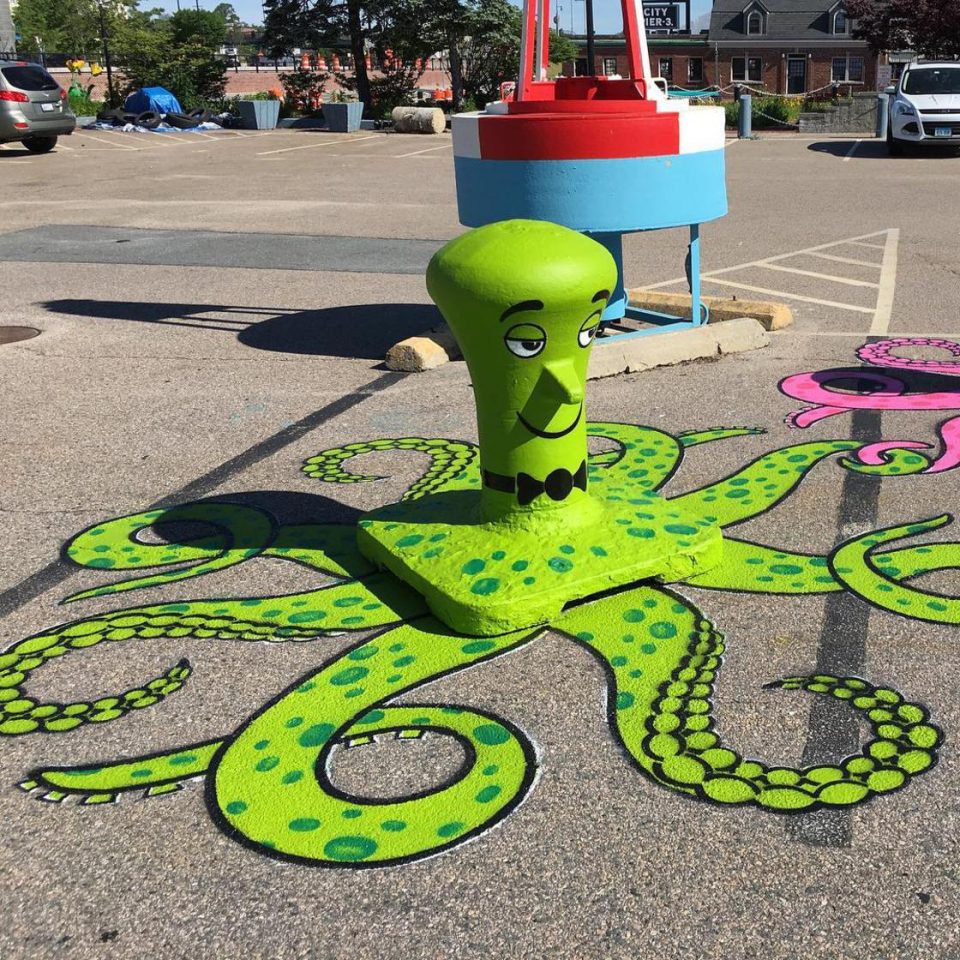 NYC Transformed: Graffiti Artist Turns Urban Objects into 3D Cartoons ...