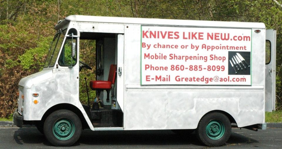 Blade Rollers: 11 Retro-Style Knife Sharpener Vans | Urbanist