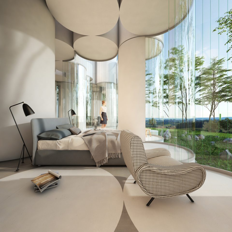 Cylinder House: This Residence is Just a Cluster of Glass Tubes | Urbanist