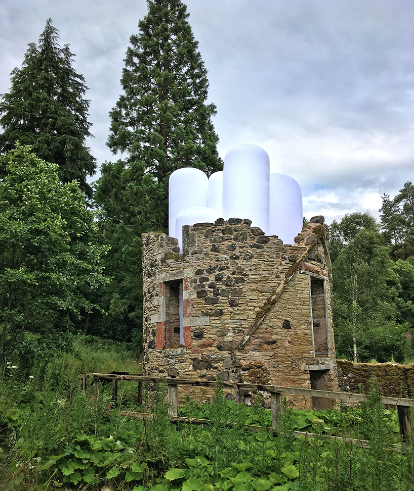 Inflatable Interventions: Soft Spikes Bring Roofless Ruins Back to Life ...