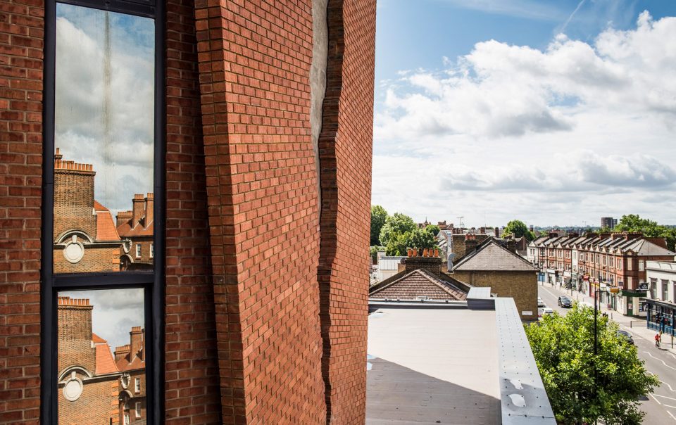 Splitting Bricks: Architectural Art Installation Tears a London ...