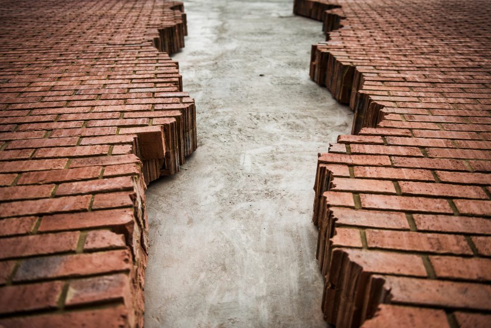 Splitting Bricks: Architectural Art Installation Tears a London ...