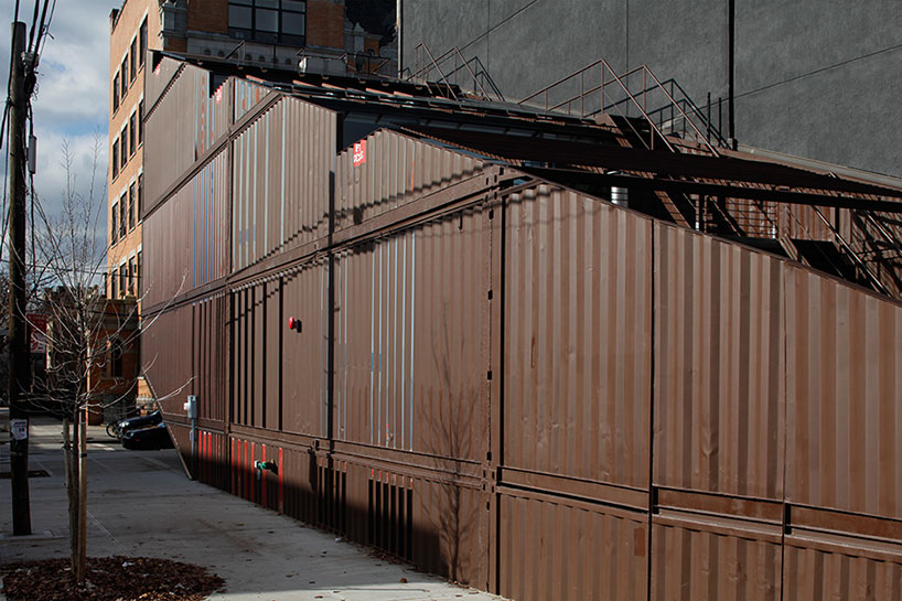 Cutting Corners: LOT-EK’s 21-Box Sliced Shipping Container Home in NYC ...