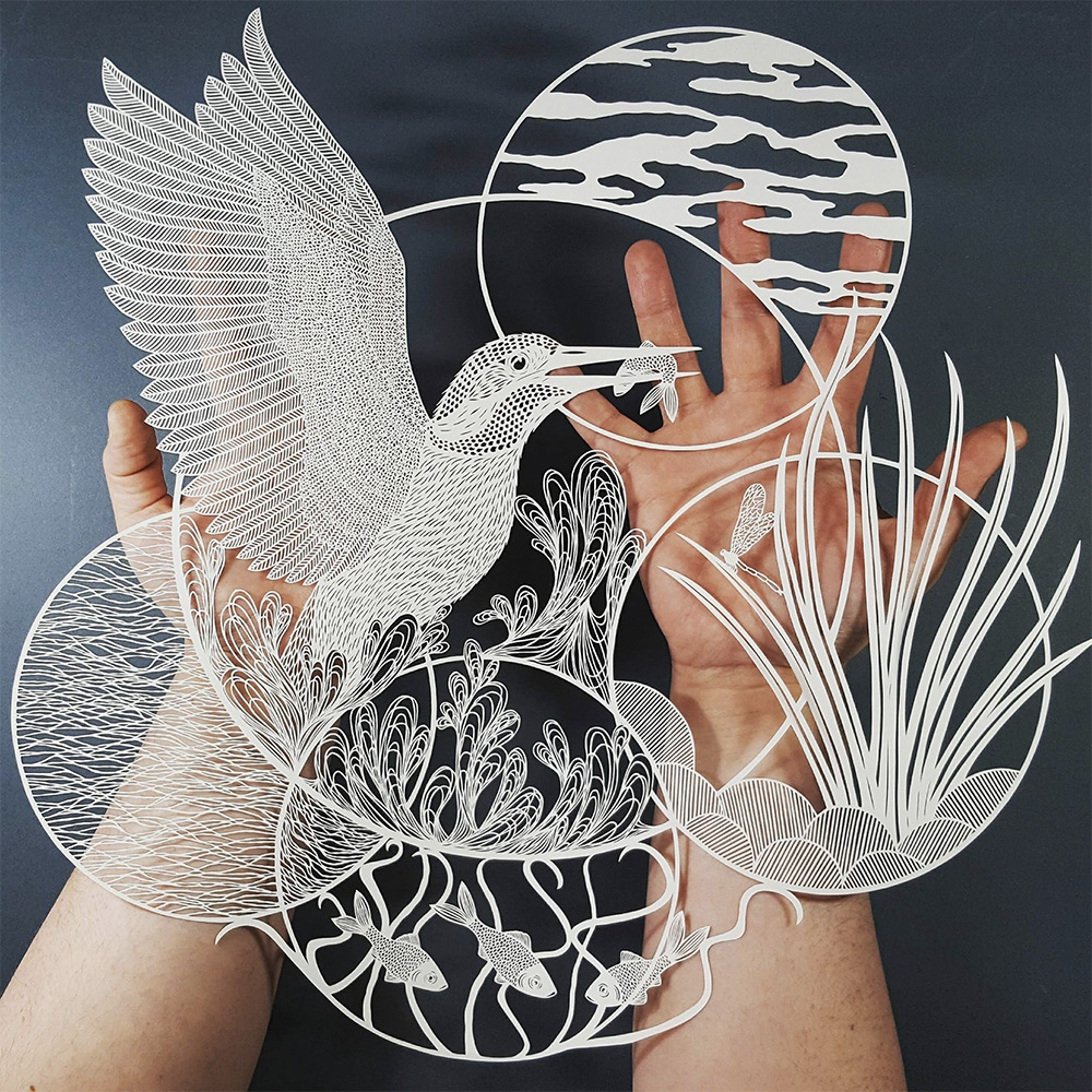 Nice Slice: 30+ Sculptures & Illustrations Created with Cut Paper ...