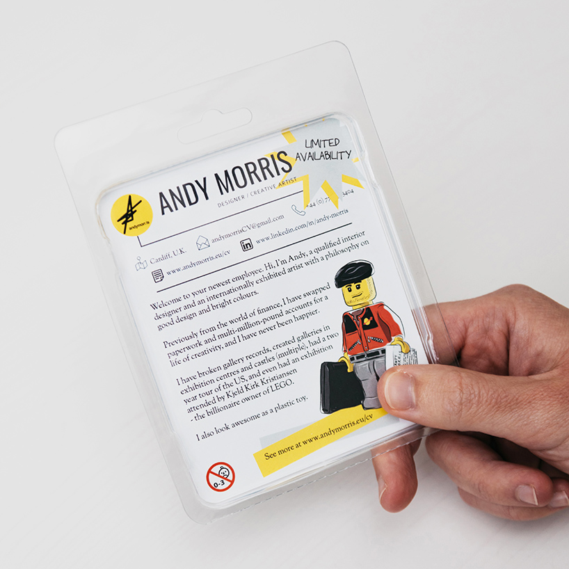Applied LEGO: Design Graduate Sends Miniature Figures of Himself as ...