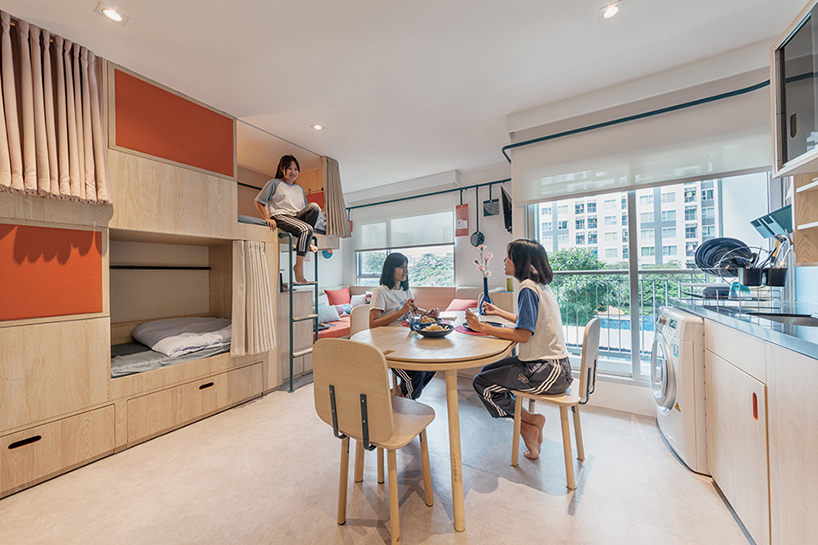 7 Students, 1 Tiny Apartment: Ultra-Compact Co-Living Design by Fabrica ...