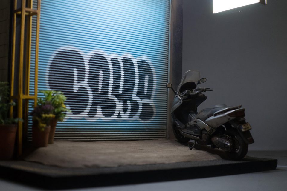 Urban Miniatures: Graffiti-Tagged Architectural Model Features Gritty ...