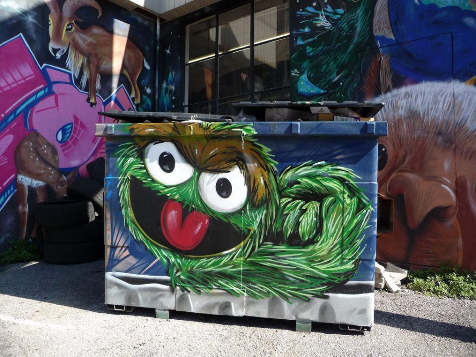 Has Bins : 15 More Street Artistic Trash Dumpsters | Urbanist