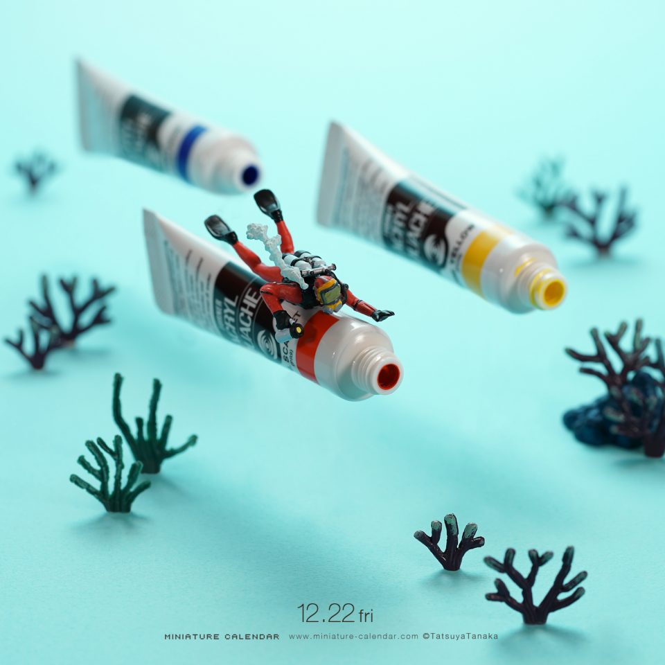 Miniature Calendar Photo Project: Tiny Scenes for Each Day of the Year ...