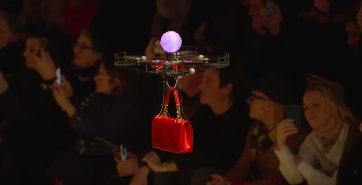 Days after Gucci’s Severed Head Stunt, Drones Model Handbags at Milan ...