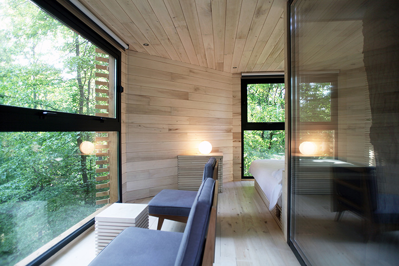 ORIGIN Tree House: Modern Wooden Hotel Room in a French Forest Canopy ...