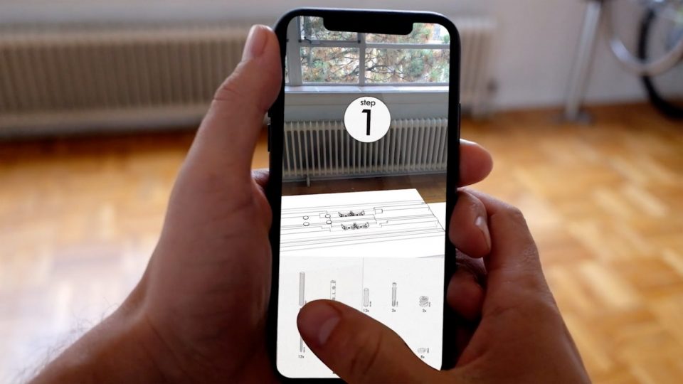 Augmented IKEA: Assembly App Shows Full-Scale 3D Building Instructions ...