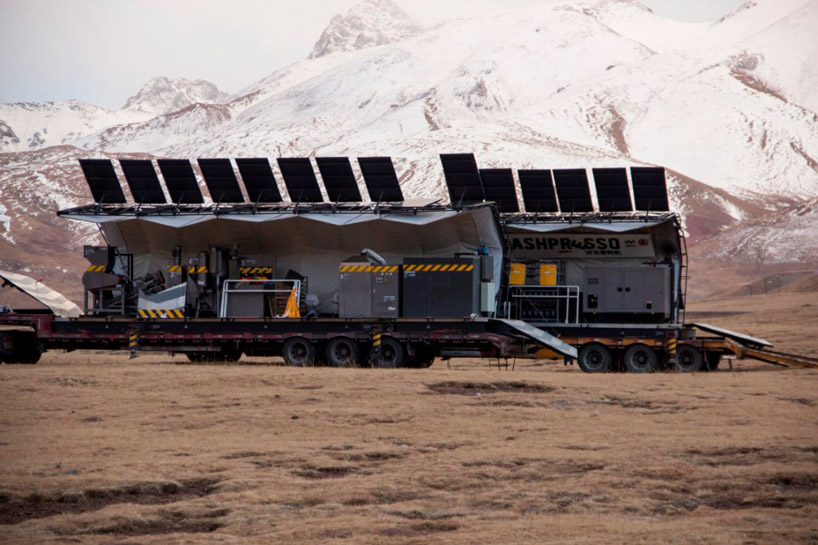 Trashpresso: Solar-Powered Mobile Recycling Plant Turns Trash into ...