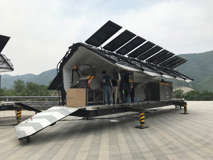 Trashpresso: Solar-Powered Mobile Recycling Plant Turns Trash into ...