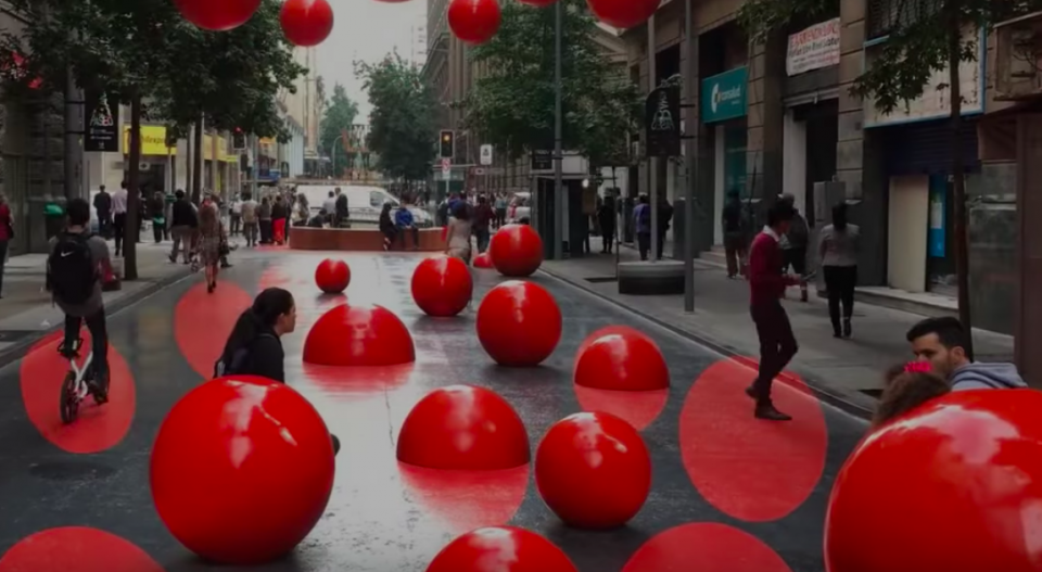 Paseo Bandera: Newly Pedestrianized Street in Chile is One Big Work of ...