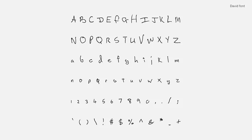 Musical Fonts: Handwriting of Cobain, Lennon & Bowie Turned into Free ...