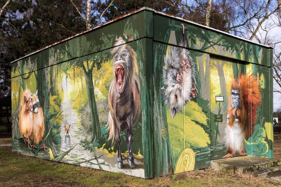 Eye Powered: 12 Artistic German Transformer Stations - WebUrbanist