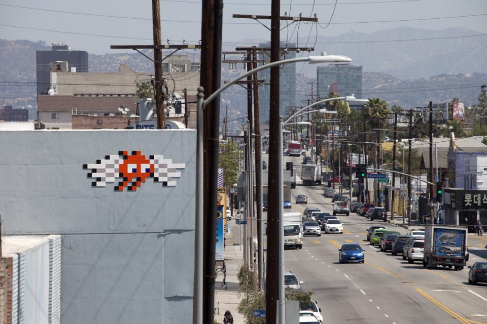 Invader Returns to Los Angeles with a New Series of Fun Pixelated ...