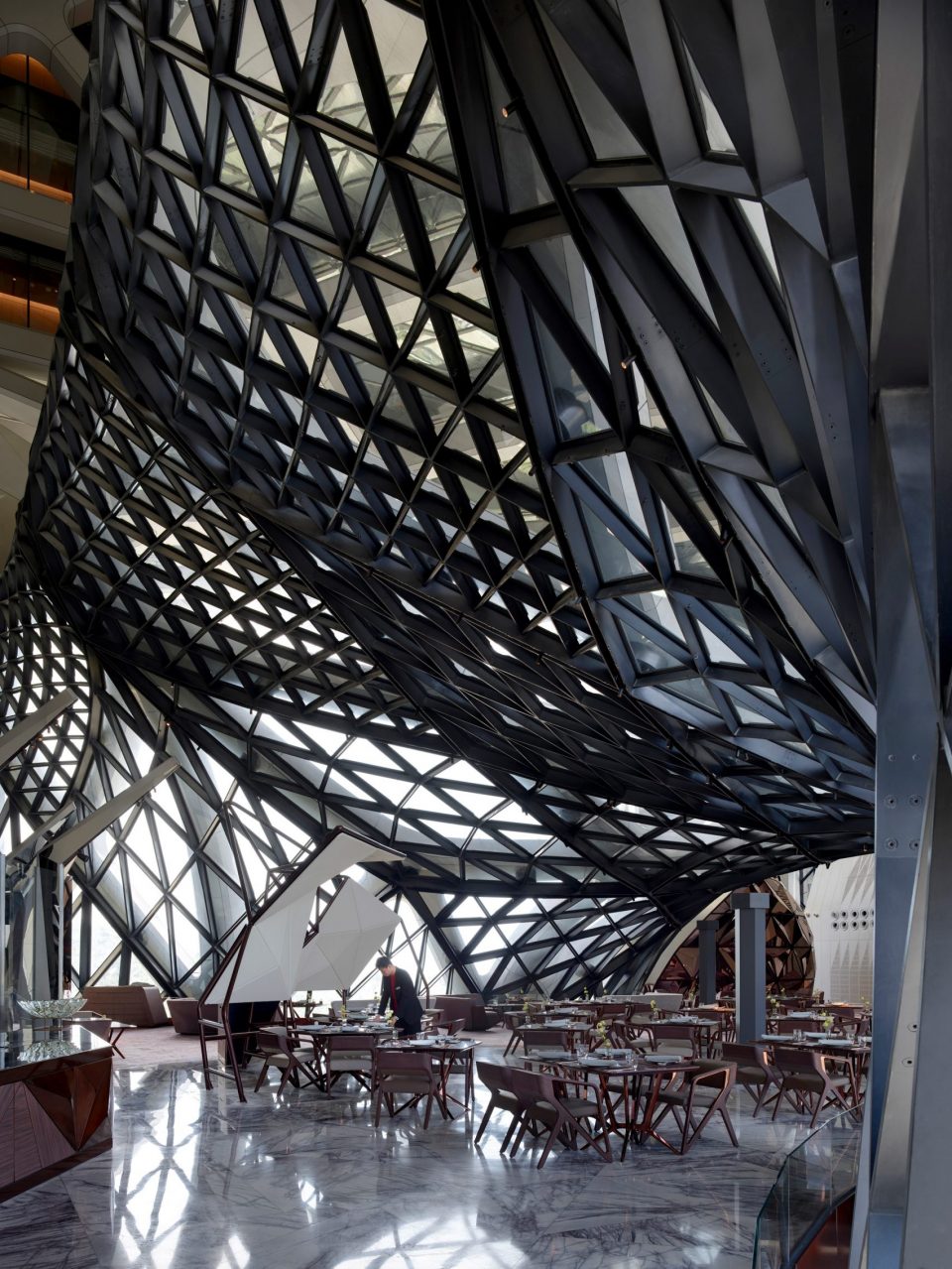 3D Dragon Gates: New Twist on Coastal Feng Shui by Zaha Hadid ...