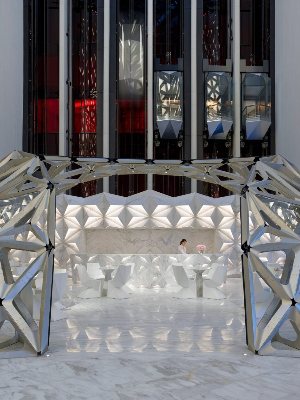 3D Dragon Gates: New Twist on Coastal Feng Shui by Zaha Hadid ...
