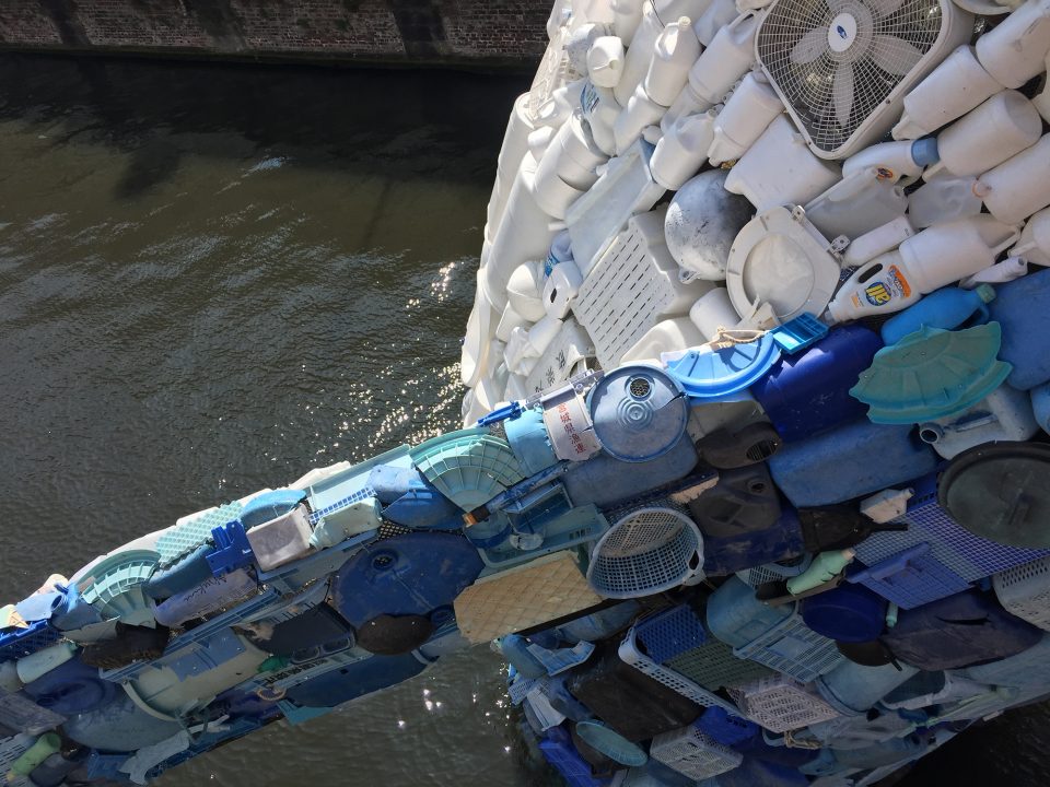 Whale of a Sculpture: Repurposing 5 Tons of Plastic Pollution Ocean ...