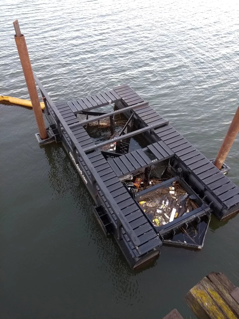 Recycled Islands: Floating Dutch Park Constructed from Waterway Waste ...