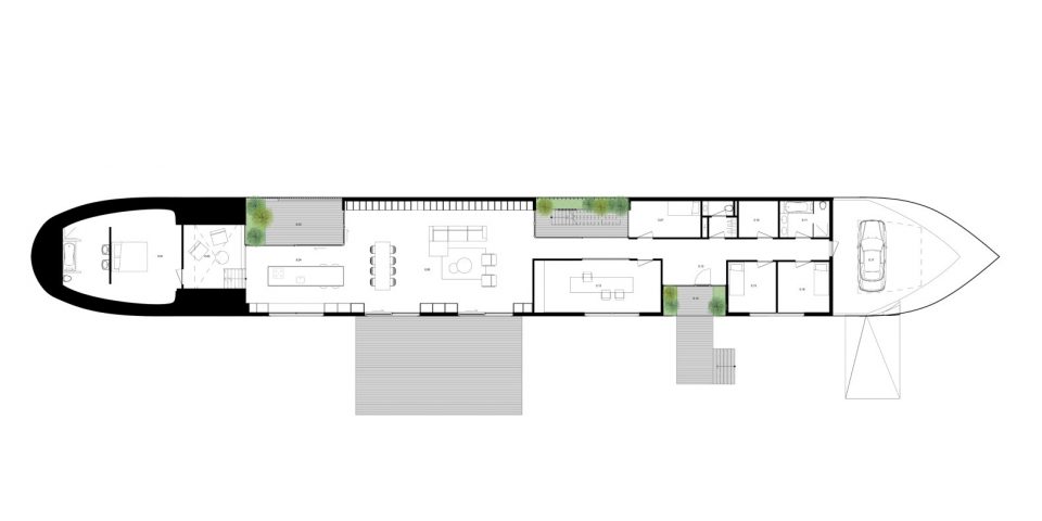 Boats + Yards: Dutch Architects Convert Cargo Ships into Waterfront ...