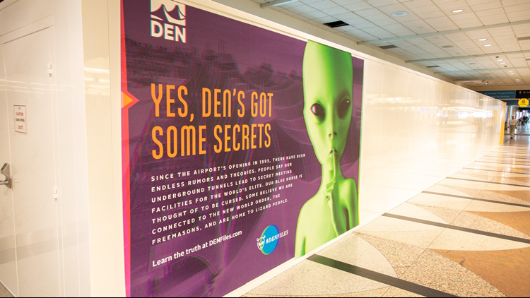 Lizard Men at Work: Denver Airport Construction Signs Confirm ...