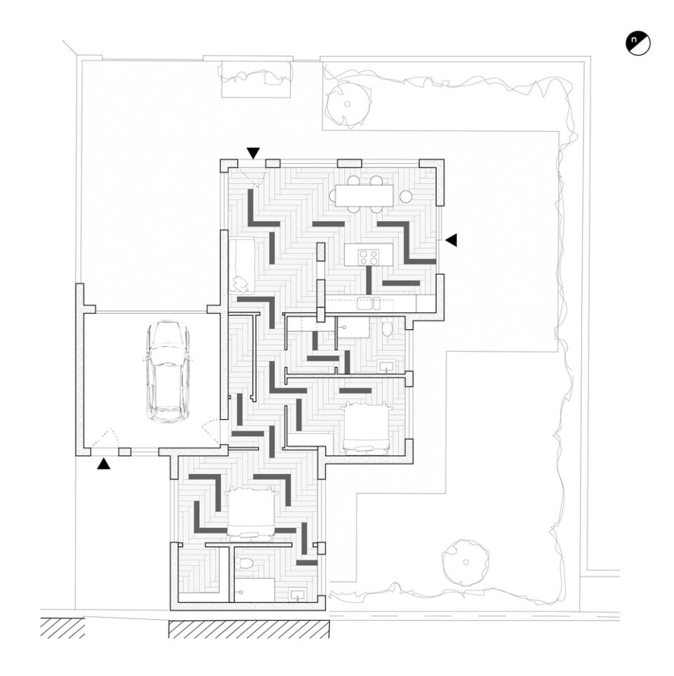 In-Floor Wayfinding: Textured Tiles Guide Blind Client Through New Home ...