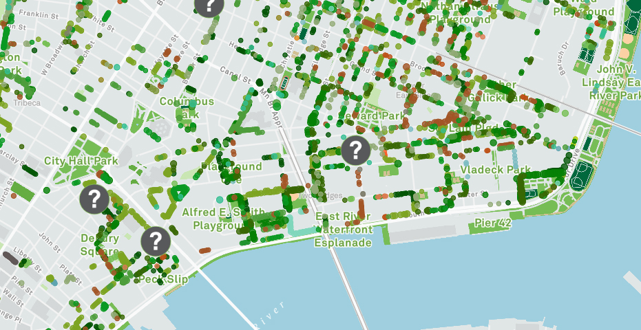 Urban Forestry: Explore 678,632 Street Trees of NYC with Interactive ...