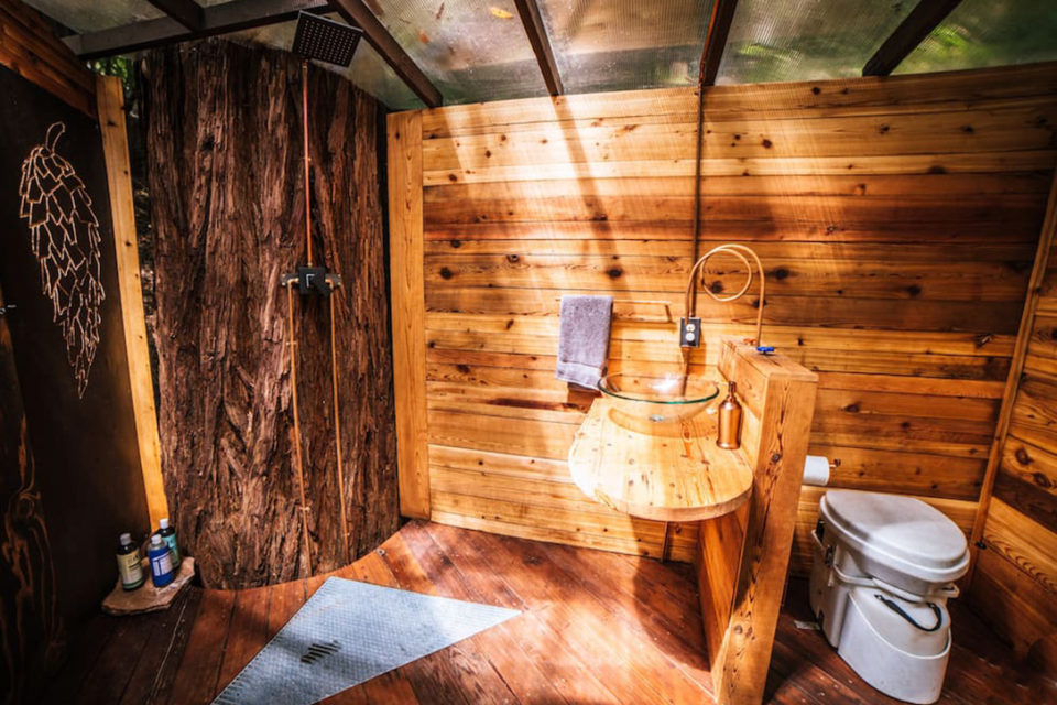 Pinecone Treehouse: Naturally Shaped Wonder in the California Redwoods ...