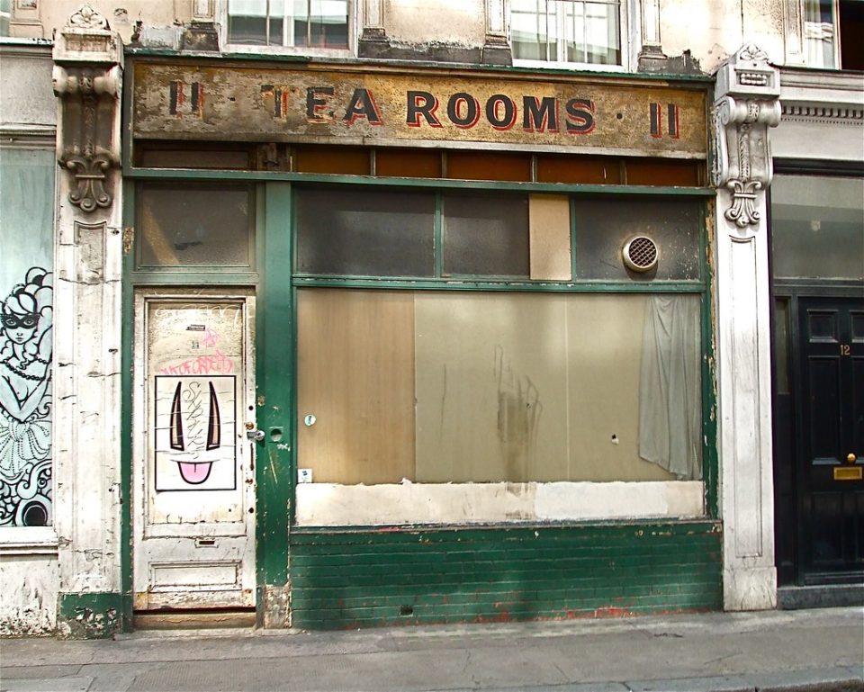 Tea’d Off: Abandoned Museum Street Tea Rooms - WebUrbanist