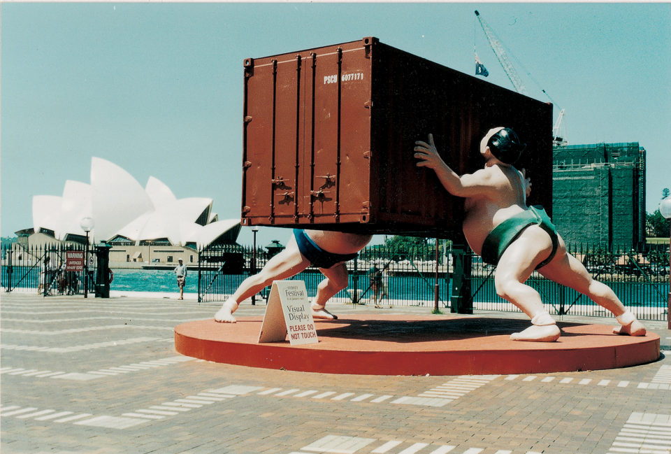 Mach 1: Arts & Event Venue Made from a Tangle of Shipping Containers ...